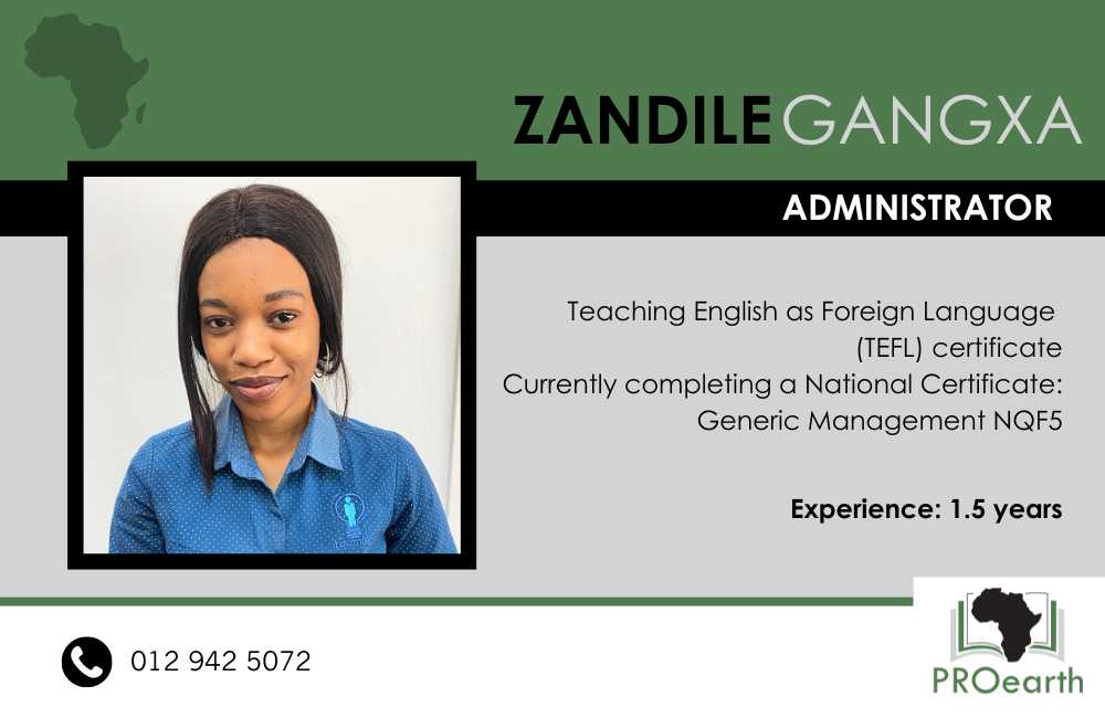 Our Team - PROearth College